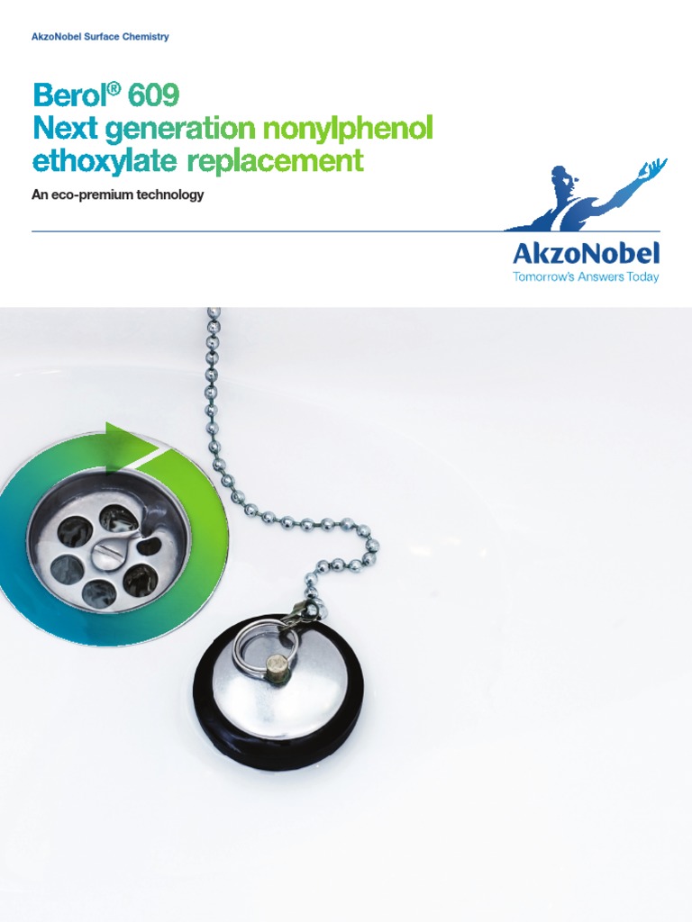 AkzoNobel TB Berol 609 | PDF | Surfactant | Water