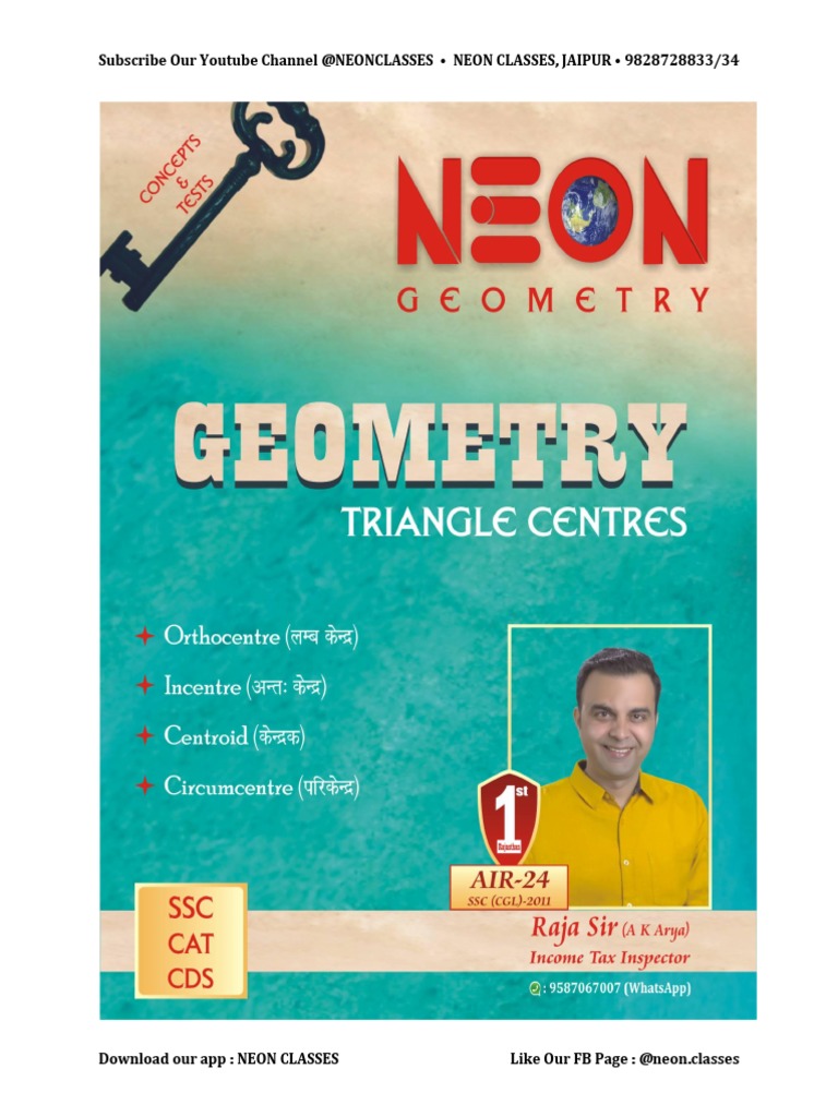 Neonclass PDF | PDF | Elementary Geometry | Geometry