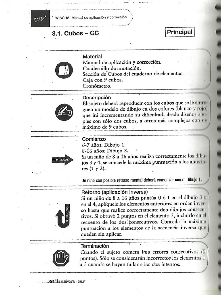 Manual Wisc-Iv | PDF
