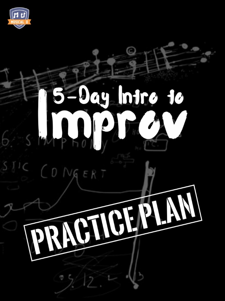 5-Day Intro To Improv Practice Plan PDF | Download Free PDF ...