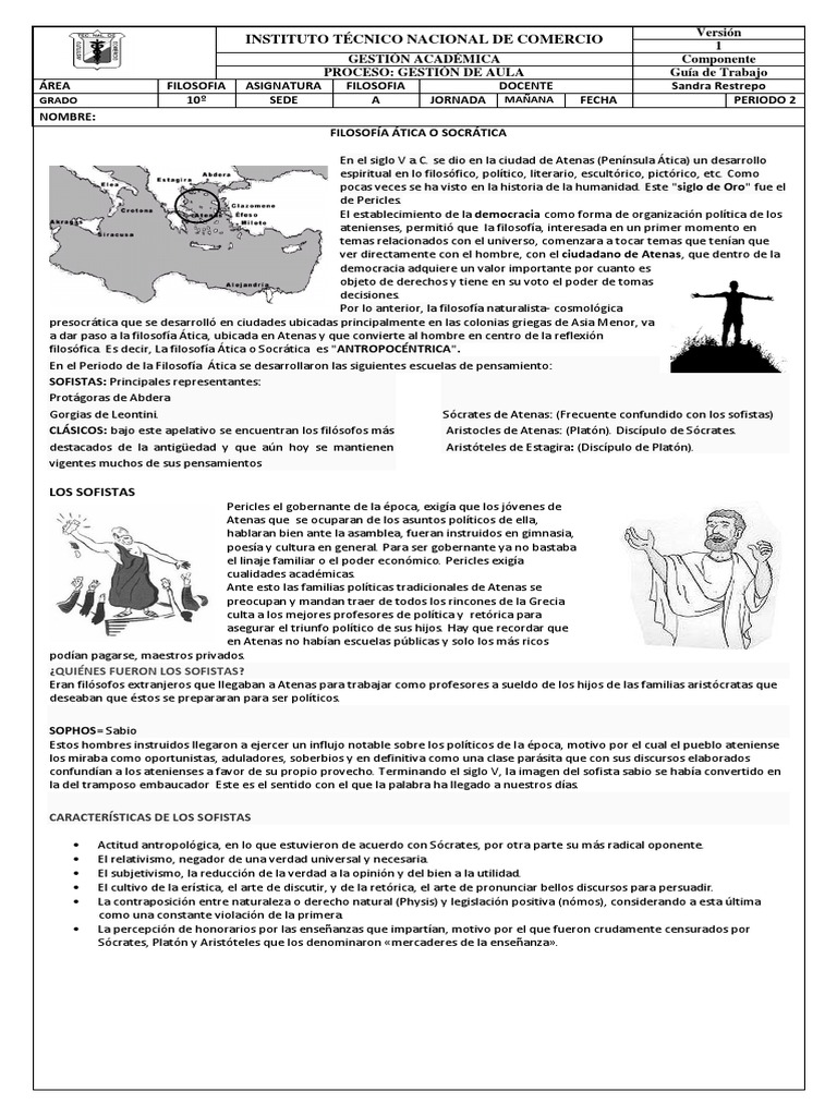 Filosofía Ática: Sofistas y Clásicos | PDF | Relativismo | Platón