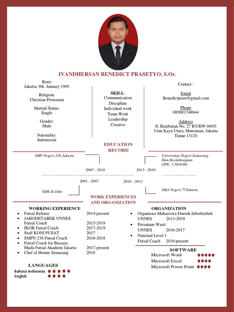CV Ivan | PDF | Indonesia