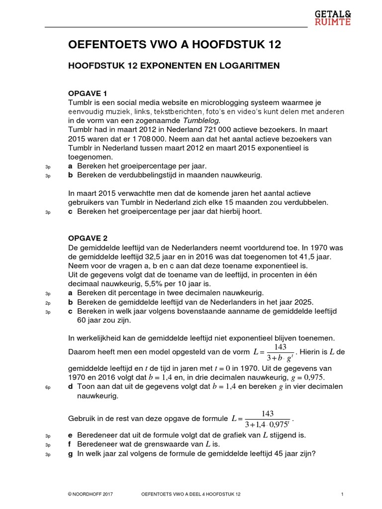 GR11 VA4 H12 Oefentoets | PDF