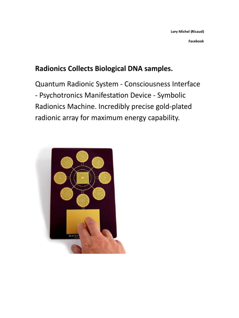 Quantum Radionics - Scalar Wave Technology Nikola Tesla | PDF | Waves ...