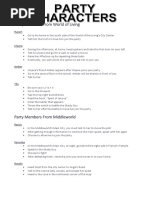 Summer Memories Guide | PDF