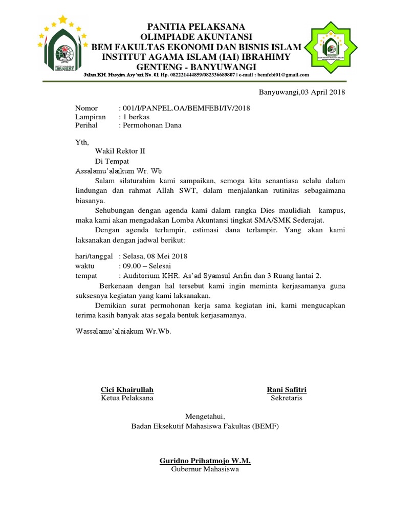 Proposal Olimpiade | PDF