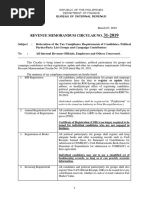 BIR Application For Registration FORM (1901) | PDF | Taxes | Capital ...