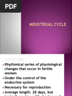 Physiology of Menstruation | PDF | Menstrual Cycle | Luteinizing Hormone