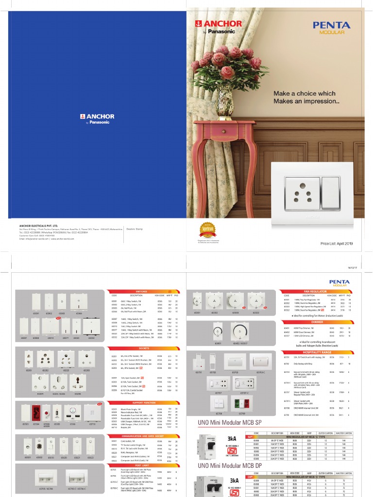 L T Engem Modular Switches | PDF