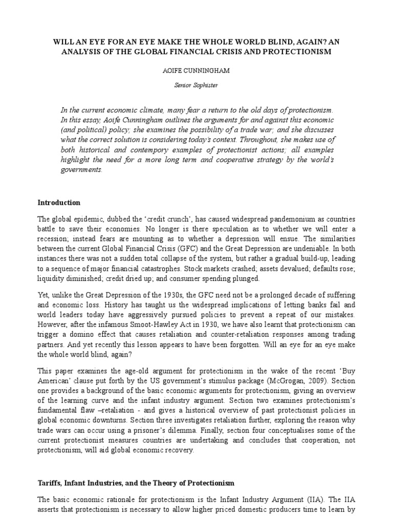Protectionism | PDF