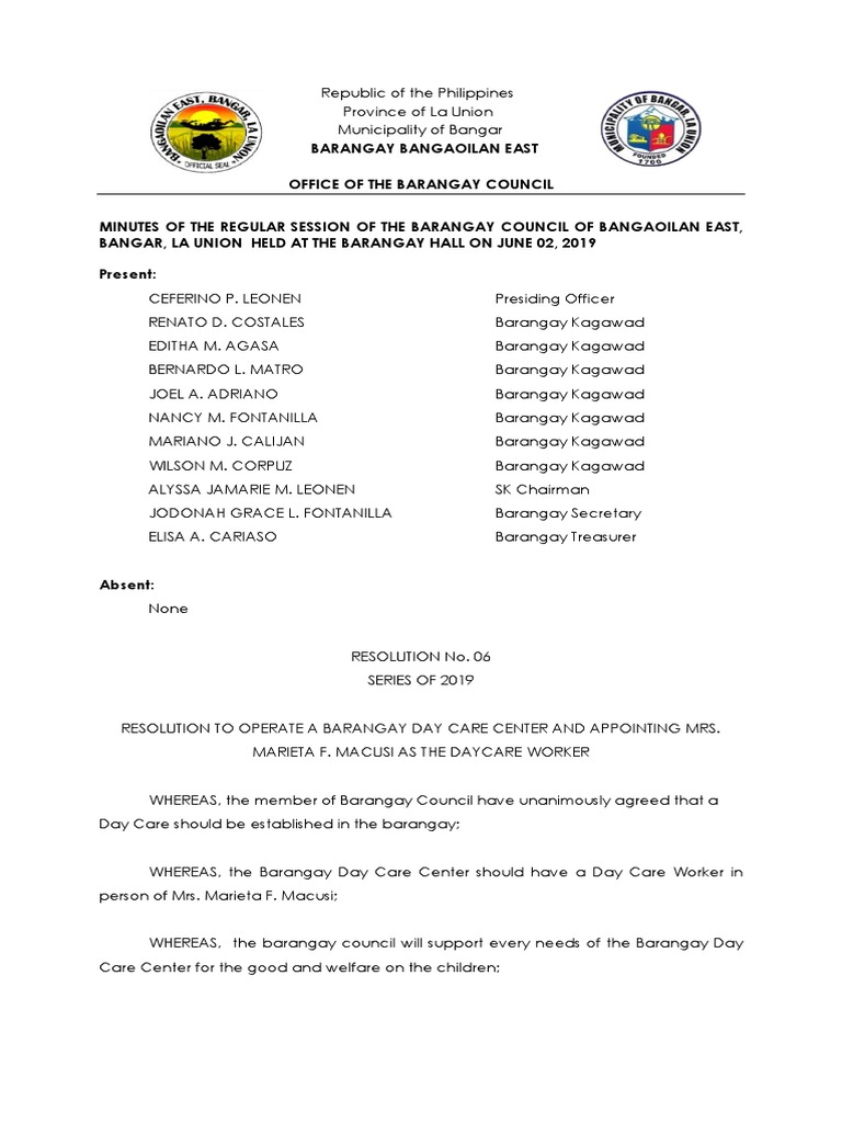 Resolution To Operate | PDF | Philippines