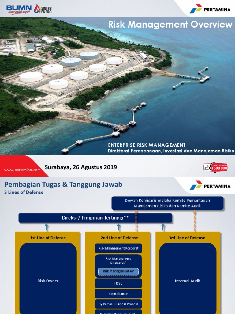 Materi Risk Management Preview & Project RM Pertamina FINAL PDF | PDF