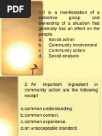 Module 5 Recognize The Value of Undertaking Community Action Modalities ...