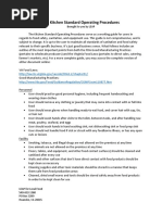 Food Inspection Checklist | PDF | Kitchen Utensil | Hygiene
