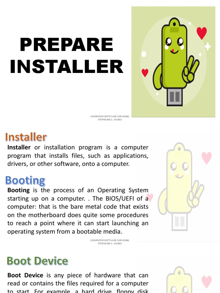 How to Create a Bootable Installer USB Drive Using RUFUS | PDF | Bios | Booting