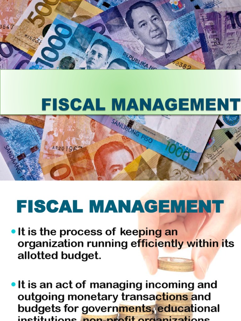 Fiscal Management | PDF | Budget | Non Governmental Organization