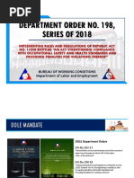 DOLE OSH Checklist With Standards | PDF