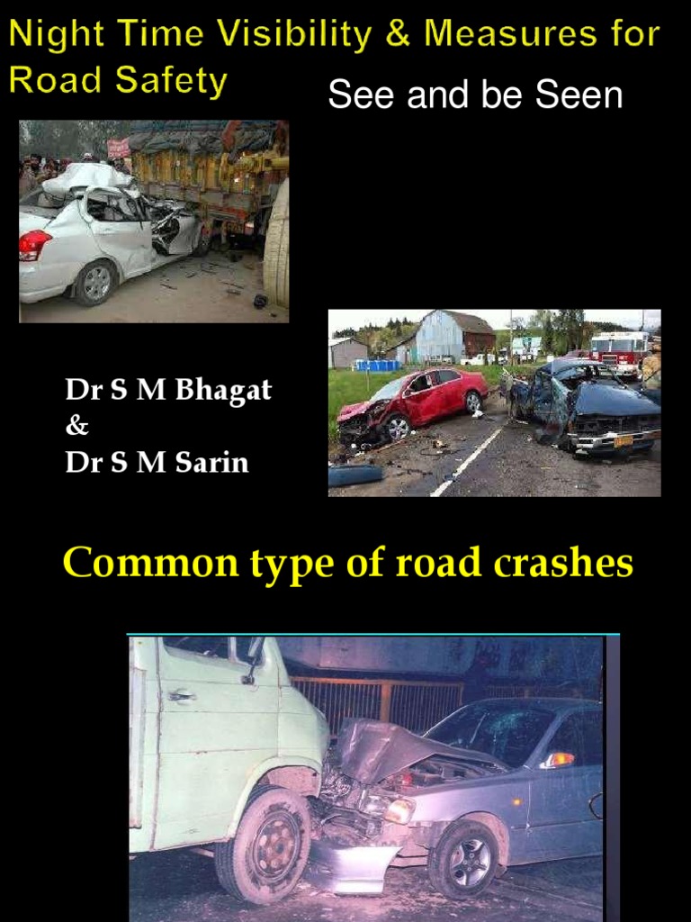 7-8. Traffic Control Devices and Night Time Visibility | PDF | Road ...