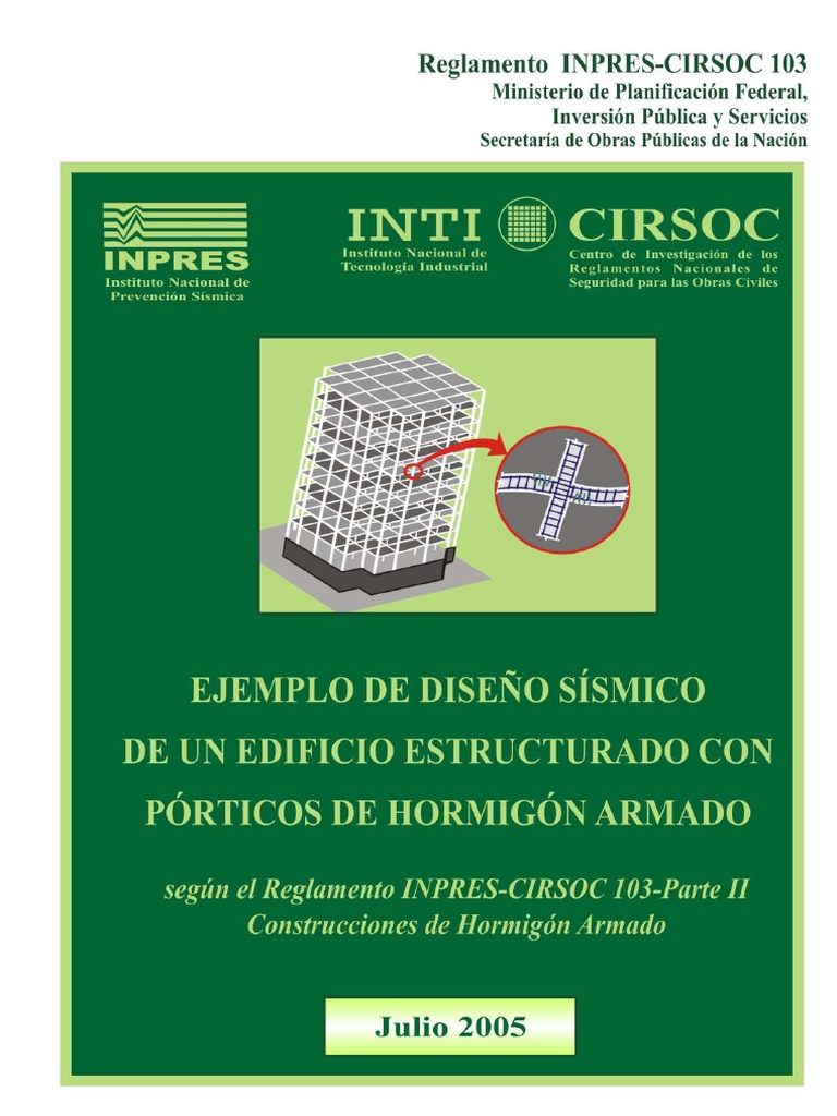 +ejemplo IC 103 II Porticos-1-200-1-100 Compressed | PDF | Hormigón | Rigidez