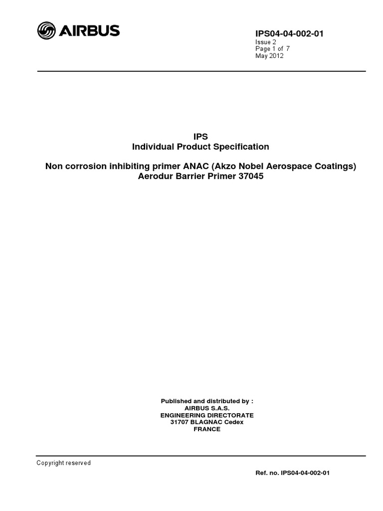 Ips04 04 002 01 - 2 | PDF | Paint | Specification (Technical Standard)