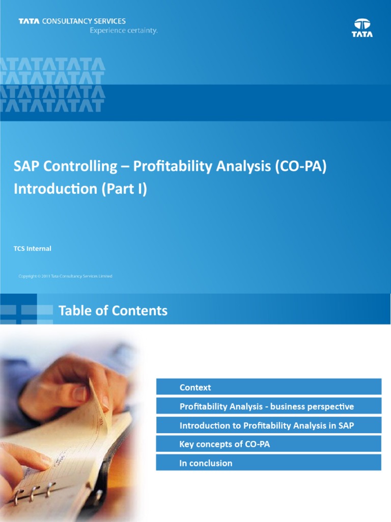 SAP CO-PA: Profitability Analysis Guide | PDF | Gross Margin | Revenue