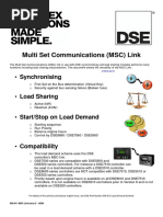 DSE 3110 Symbols | PDF