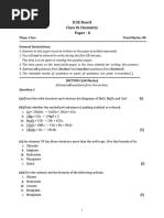 Practic Question CH - The Language of Chemistry ICSE Class 9 | PDF ...