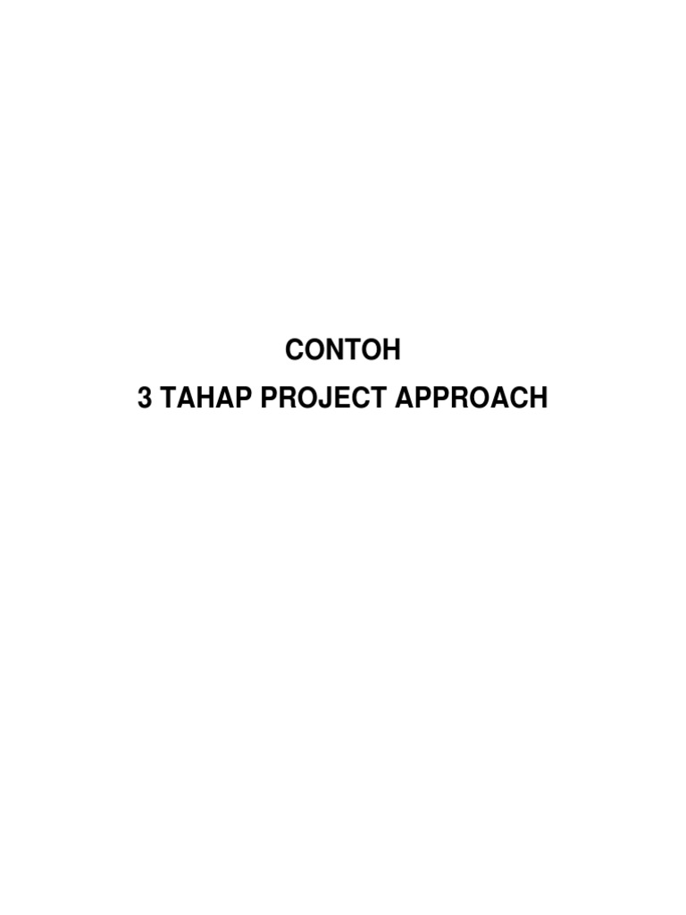 Contoh 3 Tahap Project Pdf