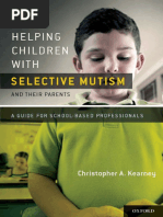 Selective Mutism Questionnaire (SMQ) | PDF | Behavioural Sciences | Psychology