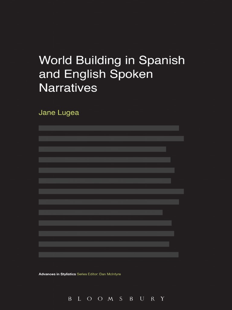 World Building in Spanish and English Spoken Narratives PDF | PDF ...