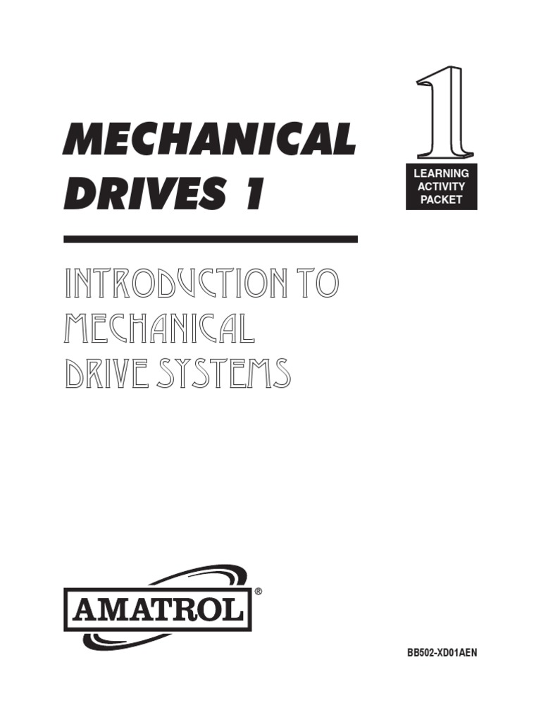 Mech - Drives | PDF | Transmission (Mechanics) | Machines