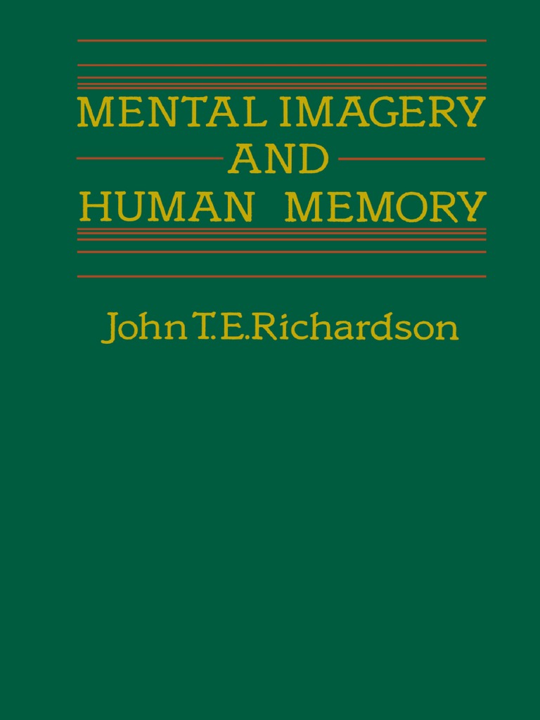 Mental Imagery and Human Memory PDF | PDF | Behaviorism | Mental Image