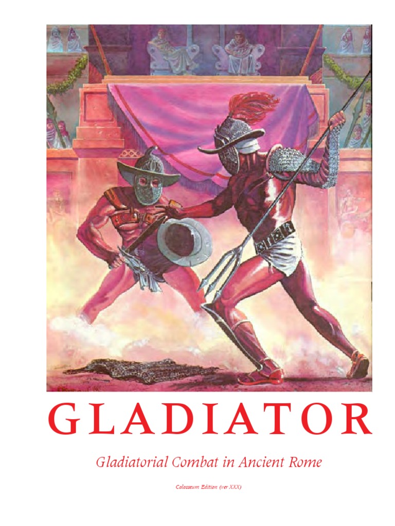 Avalon Hill Gladiator Colosseum, v.2 | PDF | Gladiator | Armour