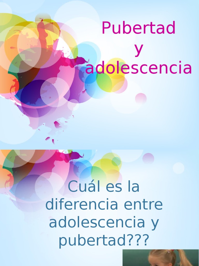Pubertad y Adolescencia | PDF | Pubertad | Adolescencia