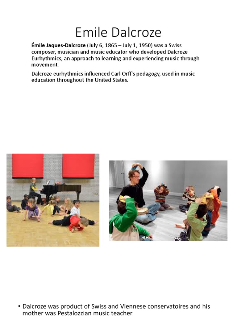 Dalcroze | Download Free PDF | Performing Arts | Musicology