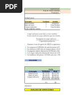 Caso Resuelto Prorrateo Costos Indirectos de Fabricacion Primario Secundario y Final 2022 A ...