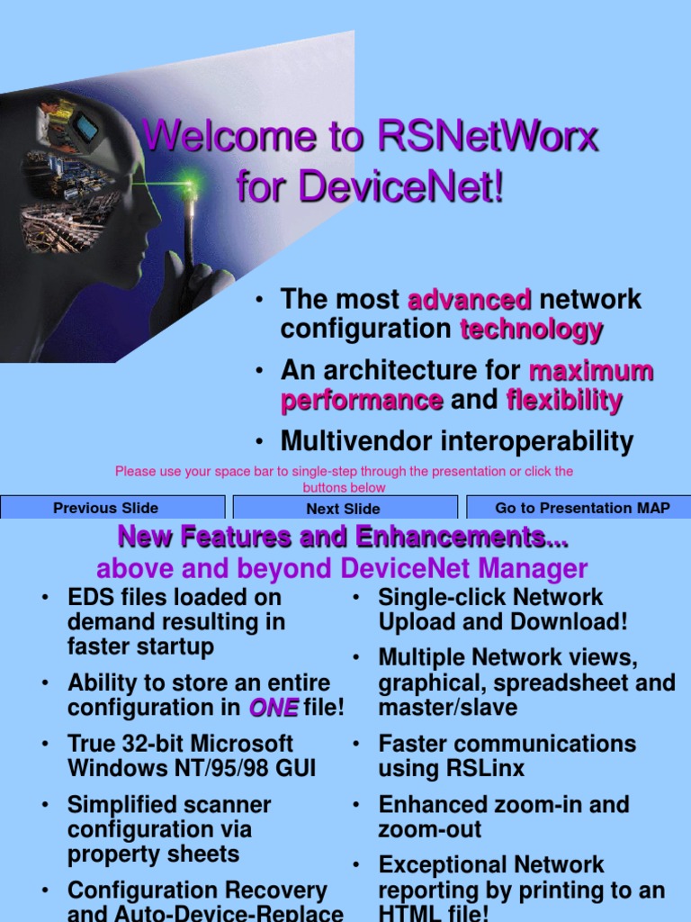 2005 RSNetWorx For Devicenet Tutorial | PDF | Device Driver | Point And Click