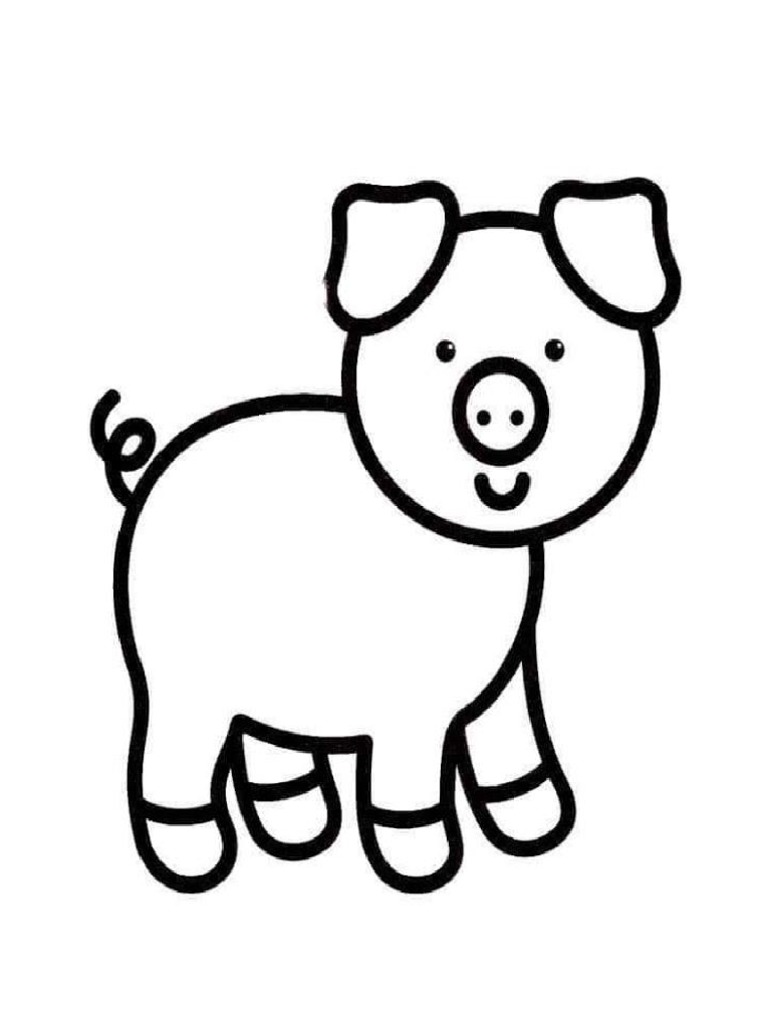 Dibujos Lineas Gruesas | PDF