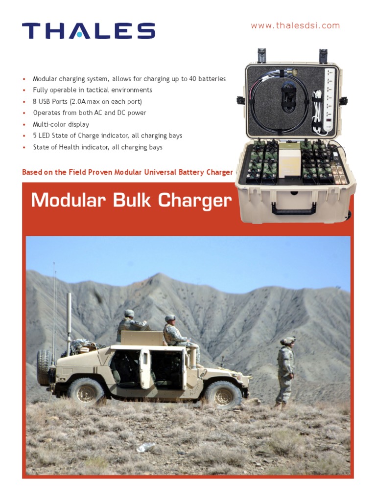 Modular Bulk Charger | PDF | Battery Charger | Electricity