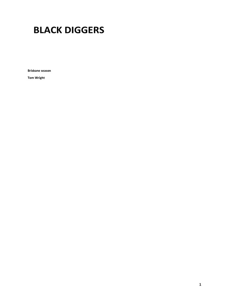 Script of Black Diggers PDF | PDF | Austria Hungary | Ape