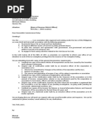 BIR Application Letter Sample | PDF