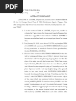 Sample Complaint Affidavit Murder | PDF | Justice | Crime & Violence