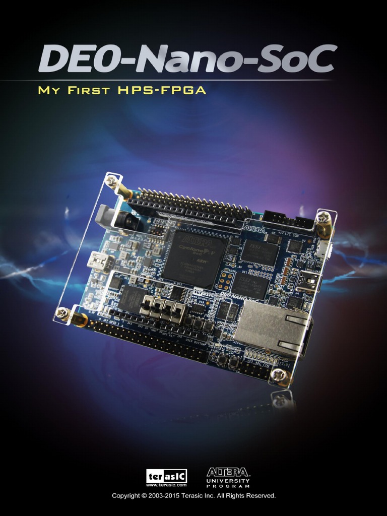 Controlling Fpga Leds From An Arm C Program Using The Altera De0 Nano Soc Fpga Pdf Field