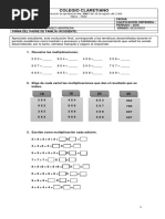 Control Tablas de Multiplicar | PDF