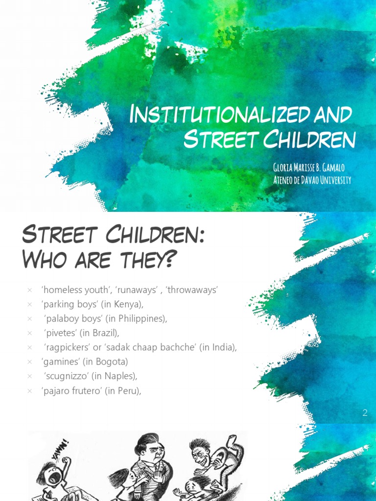 Street and Institutionalized Children Report | PDF | Child Protection ...