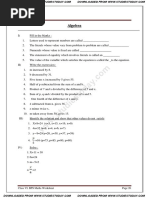 Corbettmaths Functions Worksheet | PDF