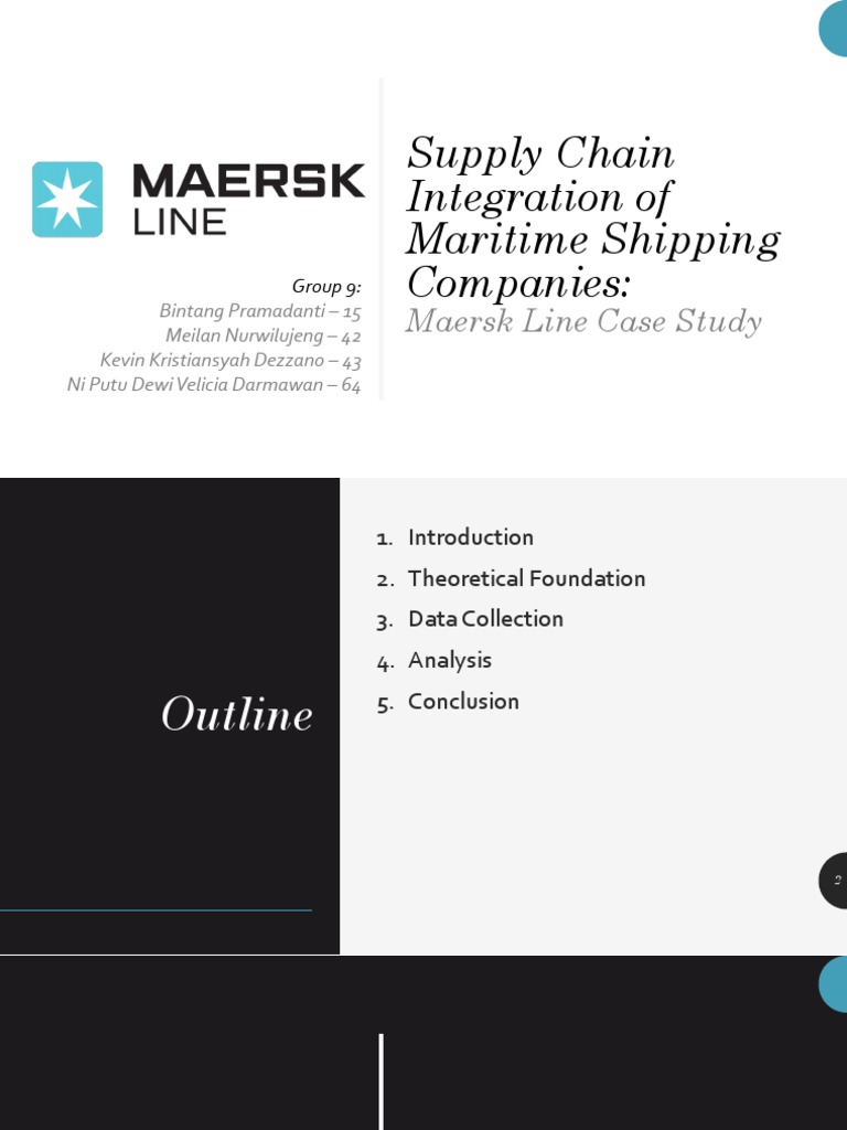 (Presentation) Supply Chain Integration of Maritime Shipping Companies ...