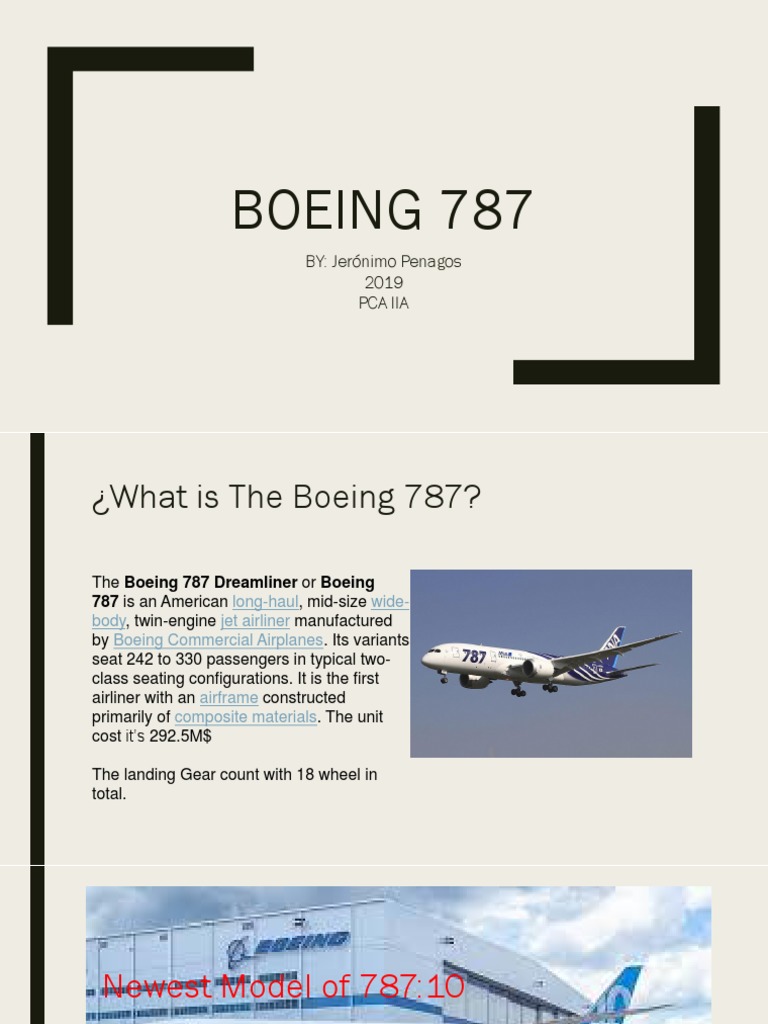 Boeing 787 | PDF | Wing Configurations | Vehicle Design