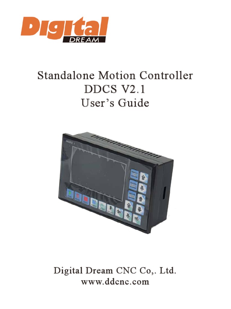 DDCS V2.1 User Manual | PDF | Numerical Control | Computer File