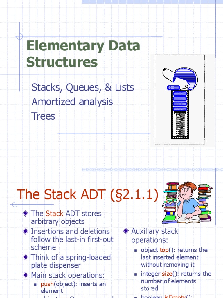 Data Structures Pdf Queue Abstract Data Type Algorithms And Data Structures